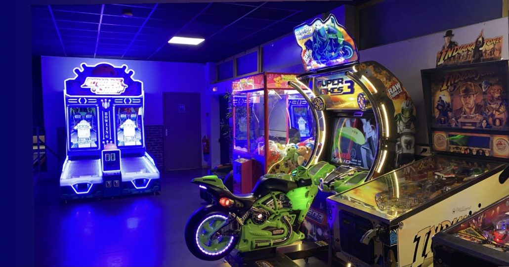 Salle de jeux d'arcade entre Marseille Aix et La Ciotat - KIP Loisirs
